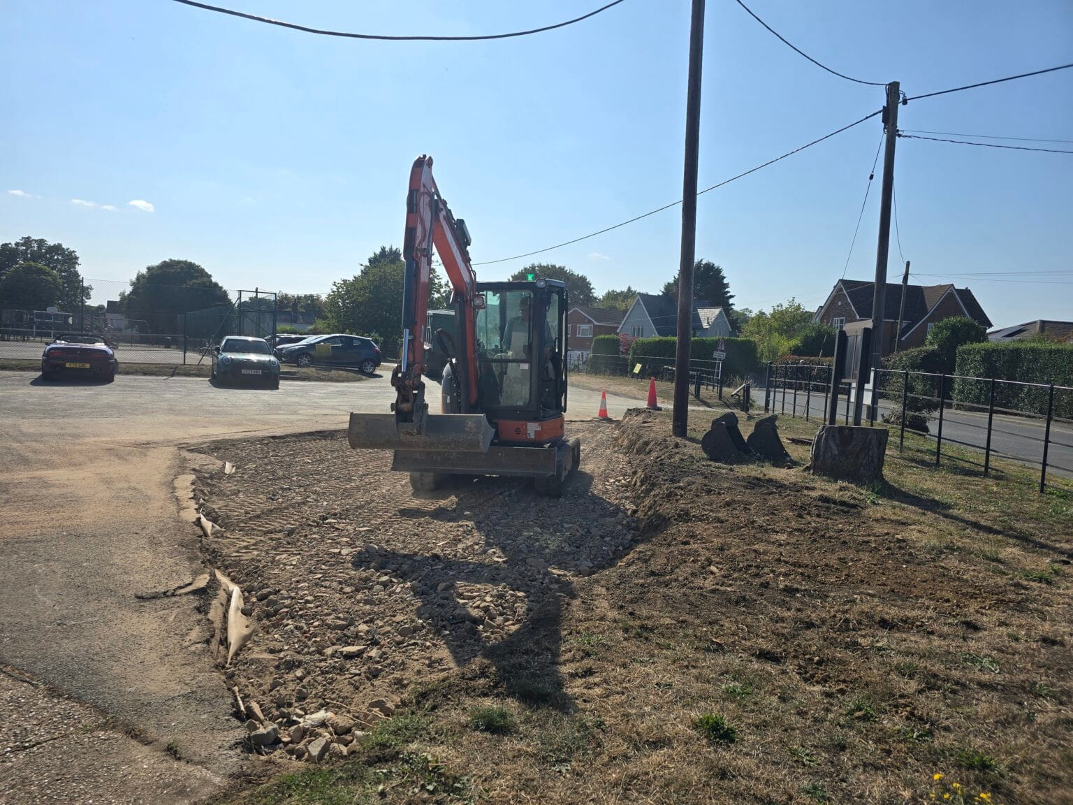 Car Park upgrade starts today - Shalford Village Hall